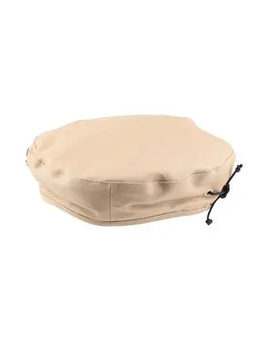 Marni Beret With Embroidered Logo - Beige