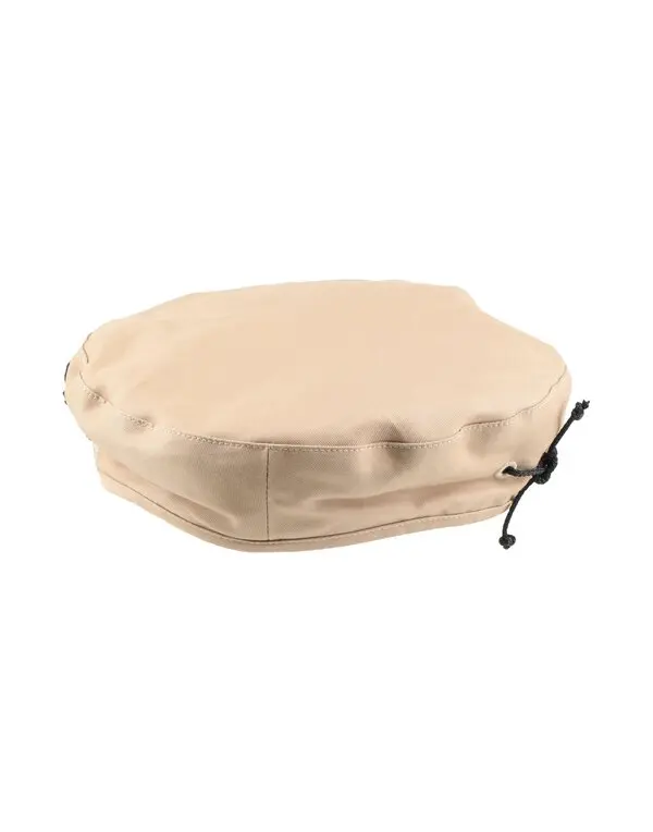 Marni Beret With Embroidered Logo - Beige