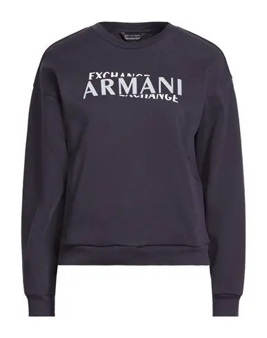 Armani Exchange Cotton-elastane Sweatshirt - Blue