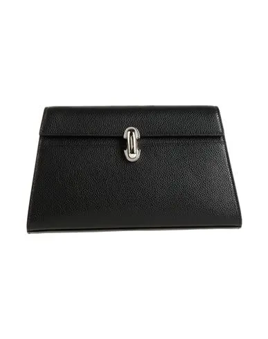 Savette Calfskin Clutch - Black