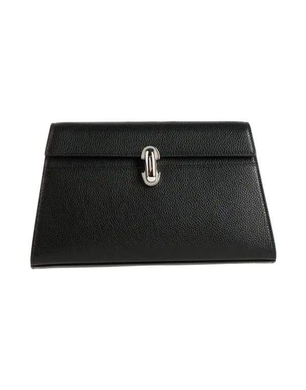 Savette Calfskin Clutch - Black