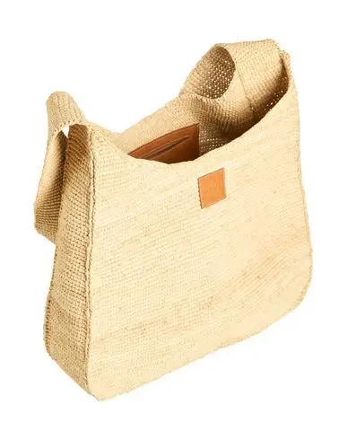 Sandro Raffia Hobo Bag