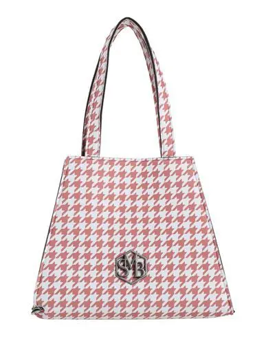 Save My Bag Houndstooth Tote Bag - Brick