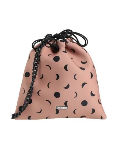 Save My Bag Crossbody Bag With Chain Strap - Camel