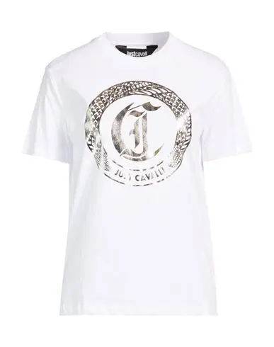 Just Cavalli T-shirt With Logo Print - White