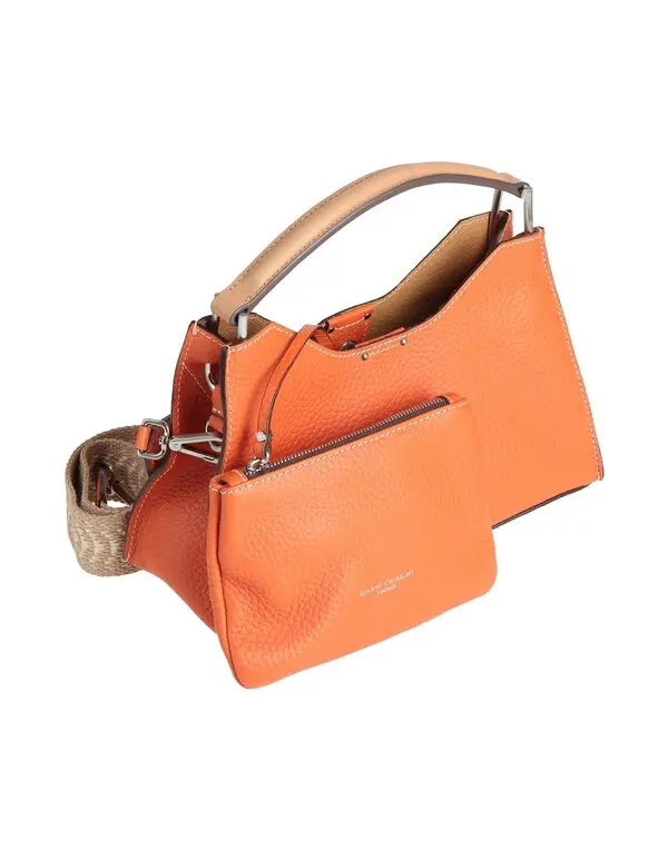 GIANNI CHIARINI Leather Handbag - Orange