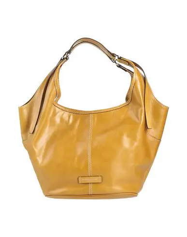 GIANNI CHIARINI Handbag Mustard Leather - Yellow