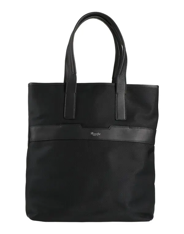 PINEIDER Nylon And Leather Shopper Bag