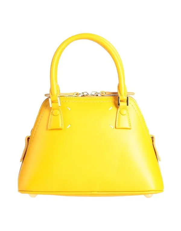 MAISON MARGIELA Leather Tote - Yellow