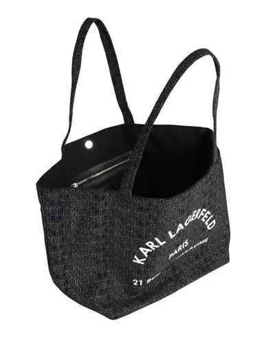 Karl Lagerfeld Organic Cotton Canvas Shopper Bag