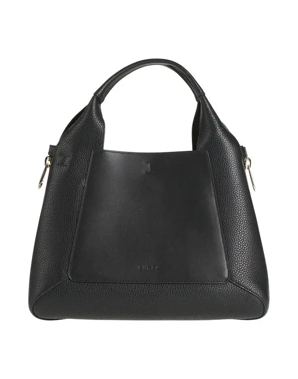 Furla Pebbled Leather Hobo Bag With Detachable Shoulder Strap