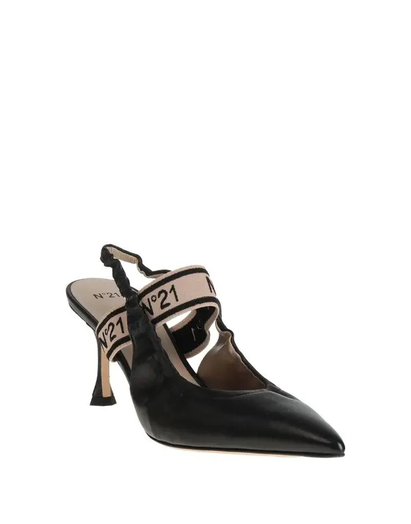 N°21 Leather Slingback Pumps