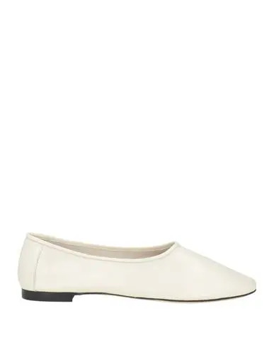 By Far Ballet Flats Leather - White