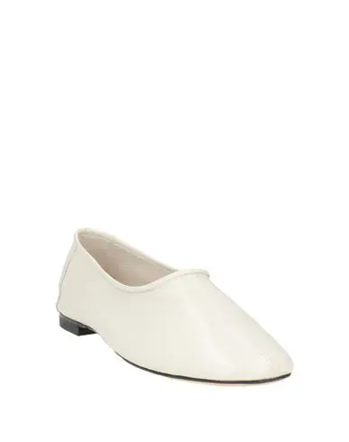 By Far Ballet Flats Leather - White