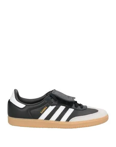 Adidas Leather Low-top Sneakers - Black