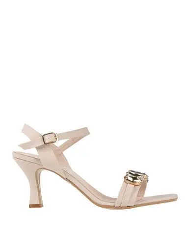NILA & NILA Sandals With Buckle Fastening - Beige