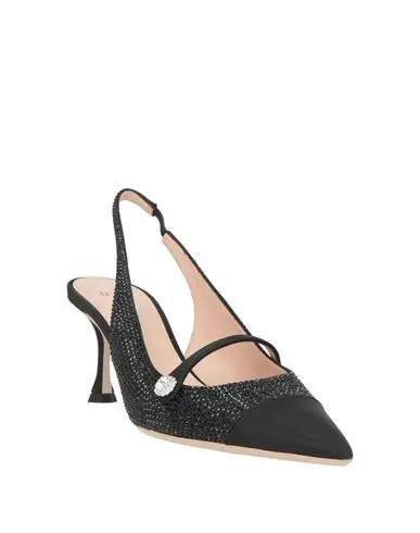 N°21 Slingback Pumps With Appliqués And Crystals