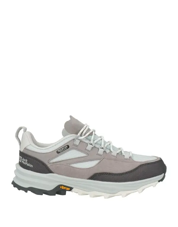 JACK WOLFSKIN Light Leather And Textile Low-top Sneakers