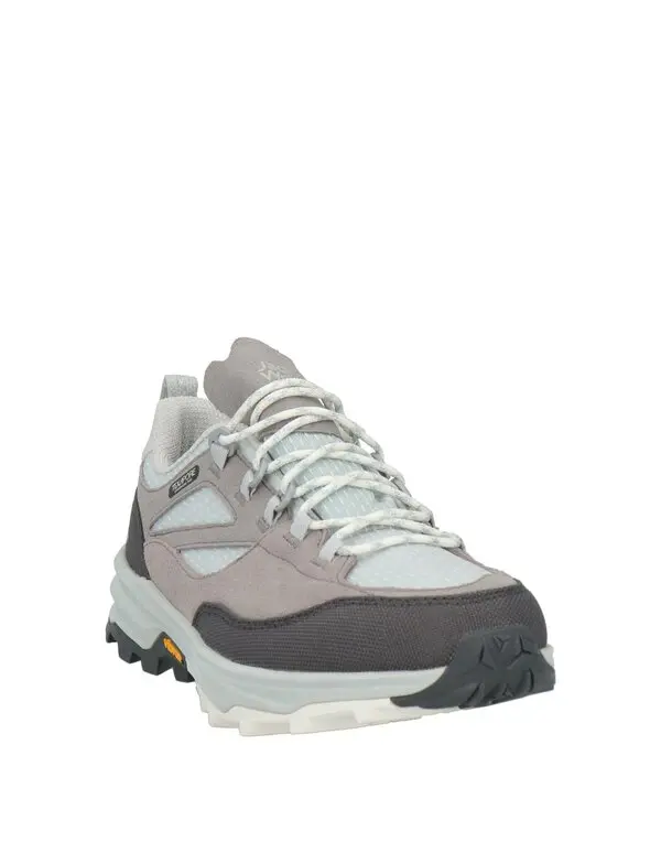 JACK WOLFSKIN Light Leather And Textile Low-top Sneakers