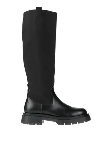 Gant Boot Size Textile Fibers, Leather - Black