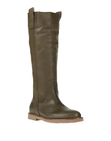 INUOVO Military Leather Knee-high Boots