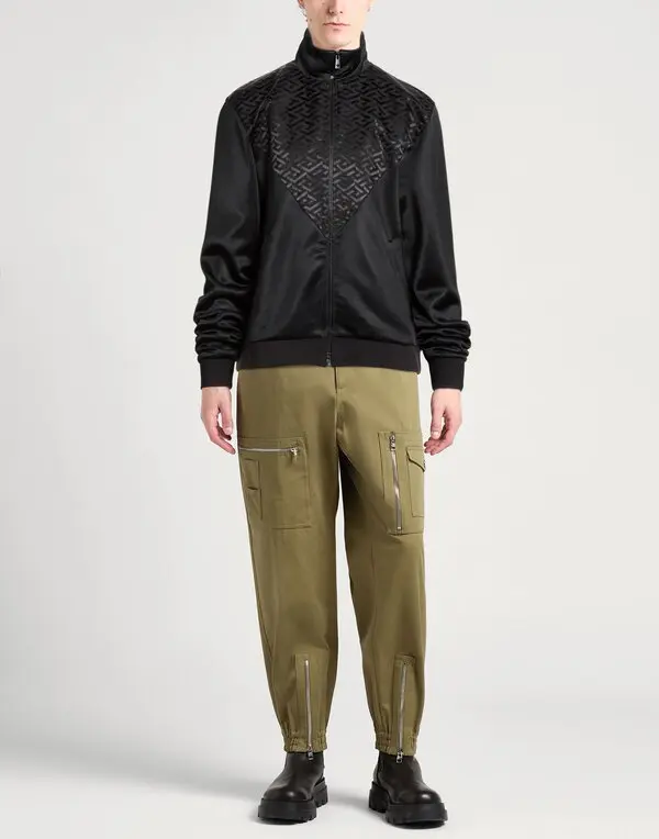 Versace Long Sleeve Sweatshirt With Logo