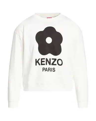 Kenzo Cotton Sweatshirt - White