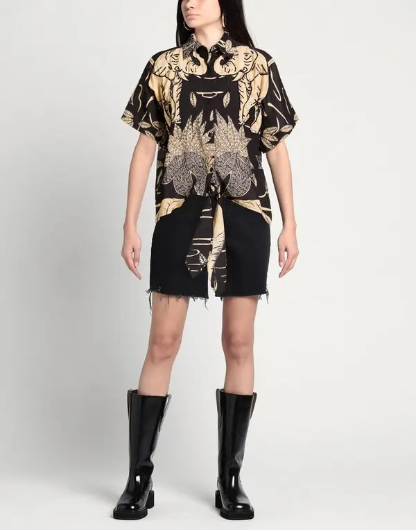 CONNOR & BLAKE Multicolor Sequined Cotton Shirt