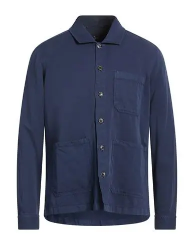 HACKETT Shirt Size Cotton, Linen, Lyocell - Blue