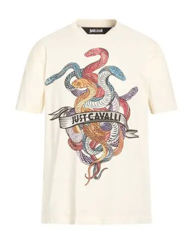 Just Cavalli T-shirt Size Cotton - Ivory