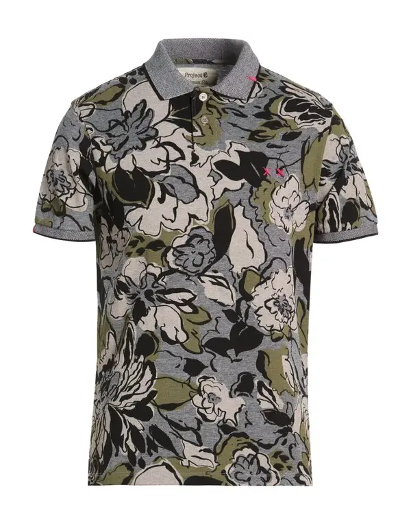 PROJECT E Polo Shirt Size Cotton