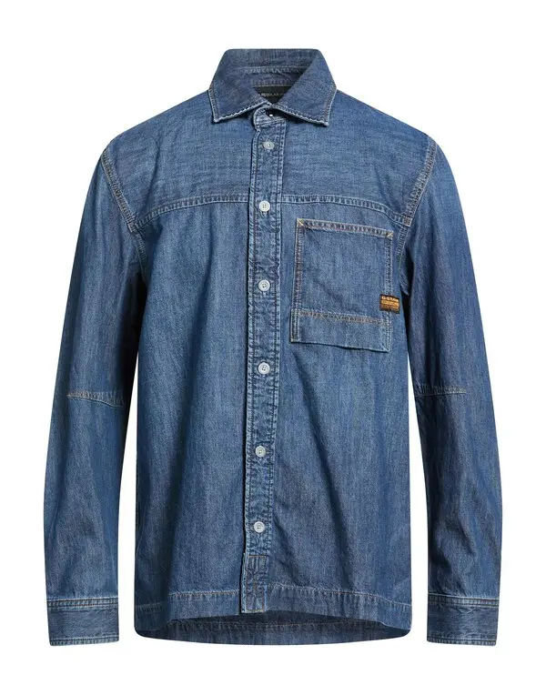 G-star Raw Denim Shirt Size Cotton