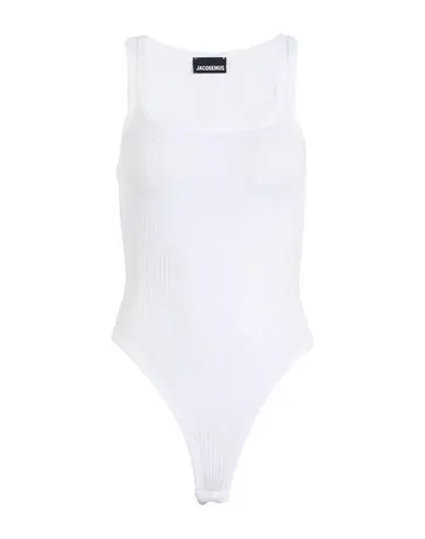 Jacquemus Cotton Bodysuit - White