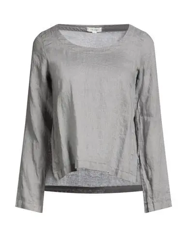 Crossley Linen Crewneck Long Sleeve Top