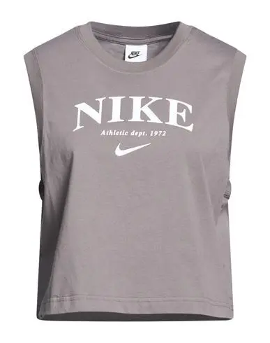 Nike Logo-print Jersey T-shirt - Grey