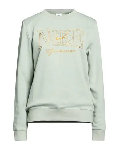 Nike Cotton-blend Fleece Sweatshirt - Sage Green