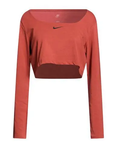 Nike T-shirt In Cotton, Polyester, And Elastane - Brown