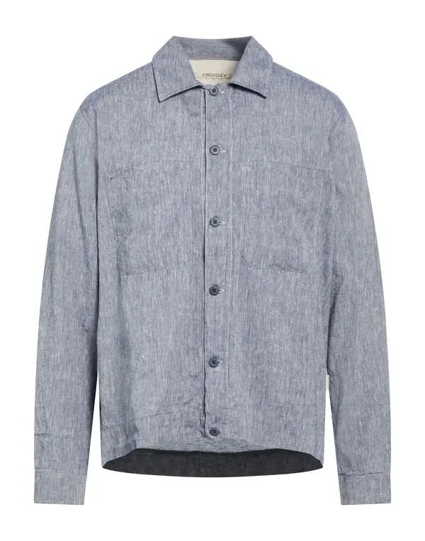 Crossley Denim Shirt Size Linen, Cotton