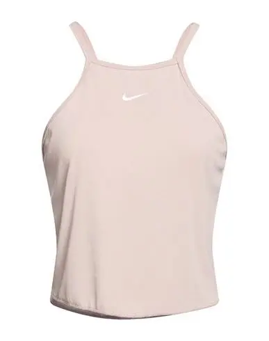 Nike Top Sand Polyester, Lyocell, Elastane - Beige