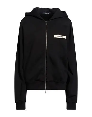 Jacquemus Cotton Sweatshirt - Black