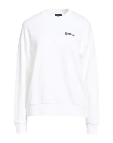 JACK WOLFSKIN Organic Cotton Sweatshirt - White