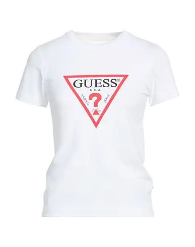 Guess Logo-print Jersey T-shirt - White