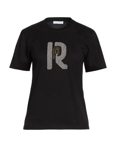 Rabanne Cotton Jersey T-shirt - Black