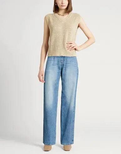 Brunello Cucinelli Wide-leg Cotton Jeans