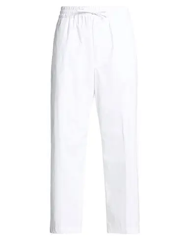 LARDINI Casual Cotton Pants - White