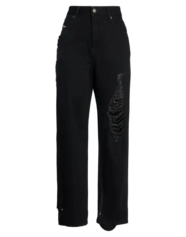 DIESEL® Straight-leg Distressed Jeans