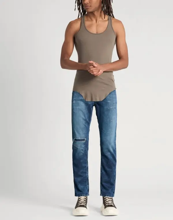 DIESEL® Tapered Jeans In Lyocell, Cotton, And Elastane - Blue