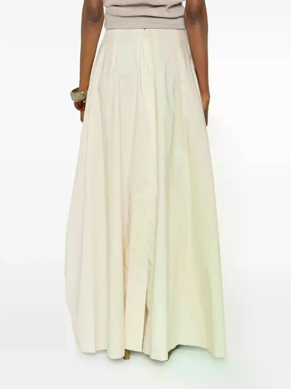 JUCCA Pleated Maxi Skirt