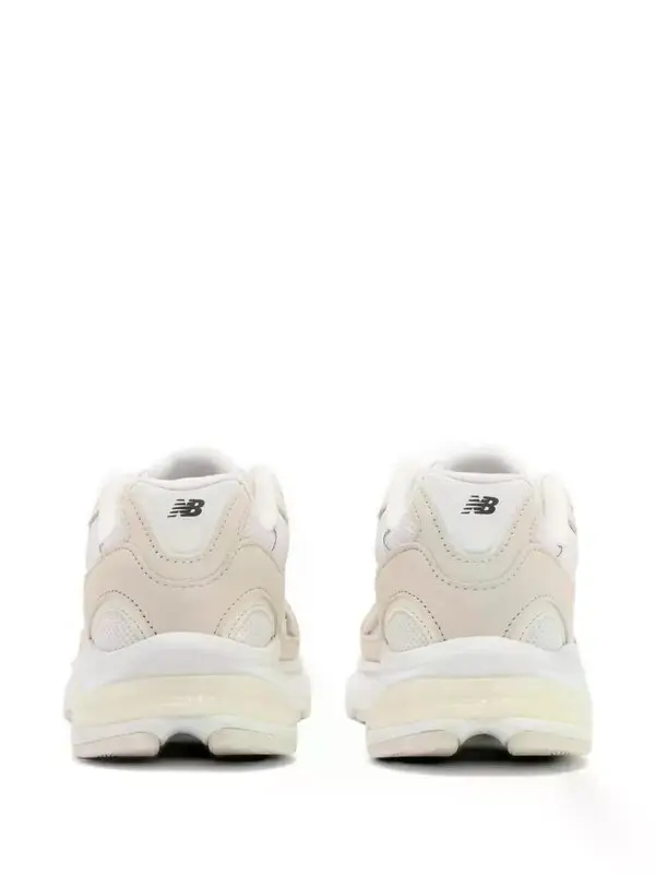 Comme Des Garçons Panelled Mesh-detail Sneakers - Neutrals