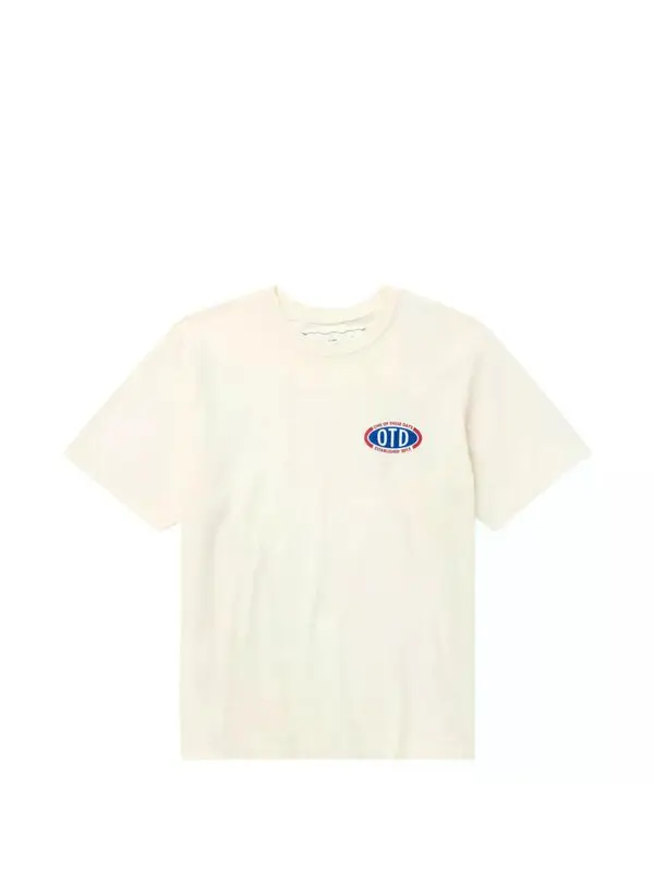 ONE OF THESE DAYS Otd Raceway Logo-print T-shirt